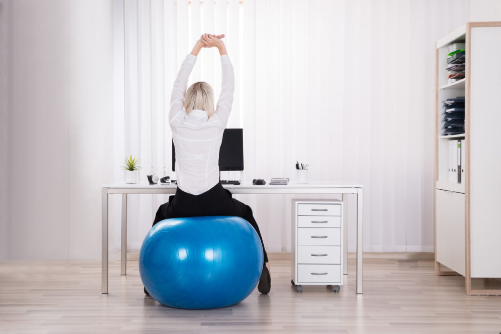 Is Fitballs a Good Idea at Work? - Ergoworks Physiotherapy
